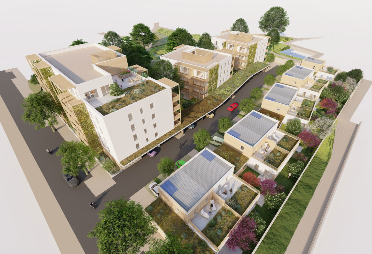 Eco-quartier Vauban - K&+ Architecture Globale